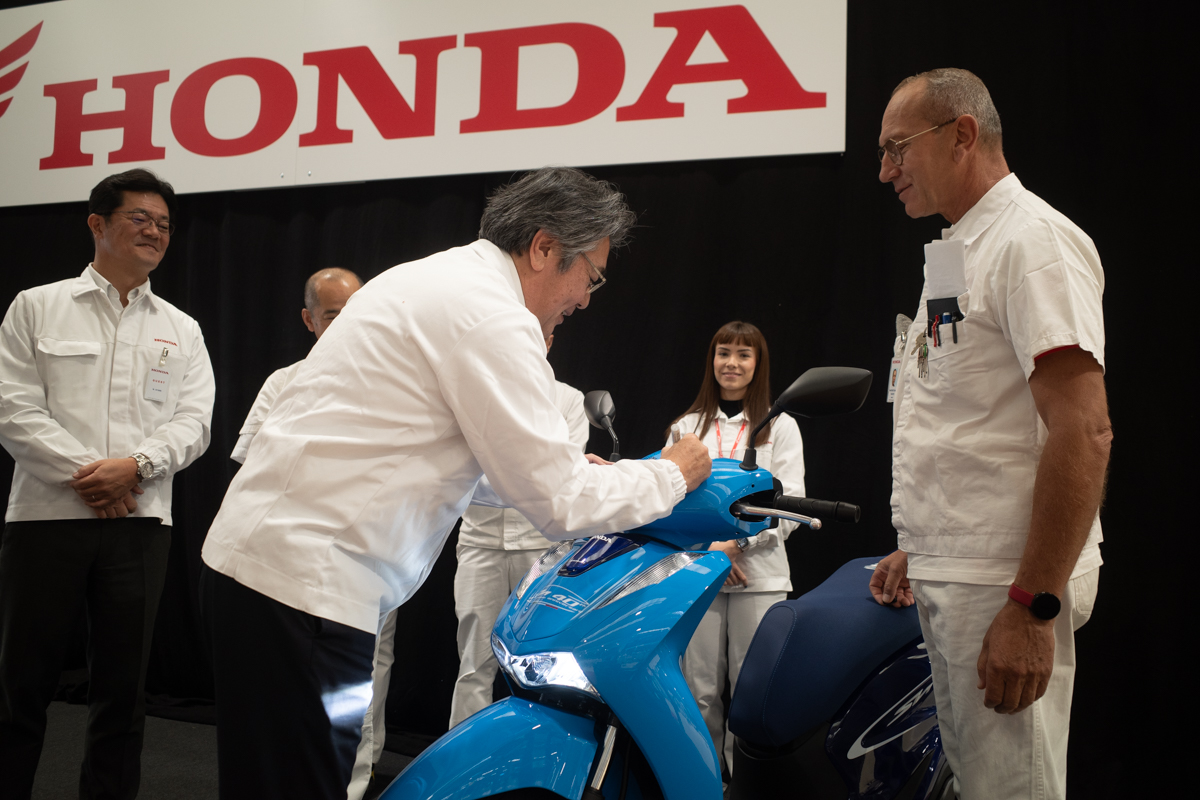 L'SH COMPIE 40 ANNI - Honda Italia Industriale